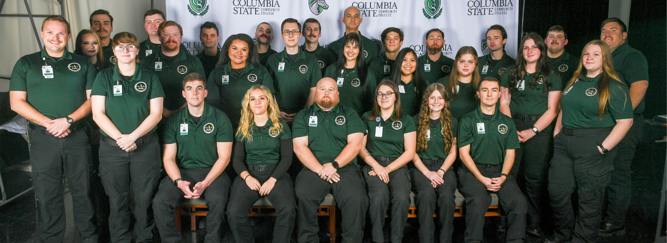 Columbia State Pins 41 New Emergency Medical Services Grads